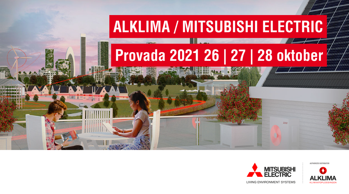 Alklima op Provada 2021 - Nieuws - Mitsubishi Electric Klimaatoplossingen